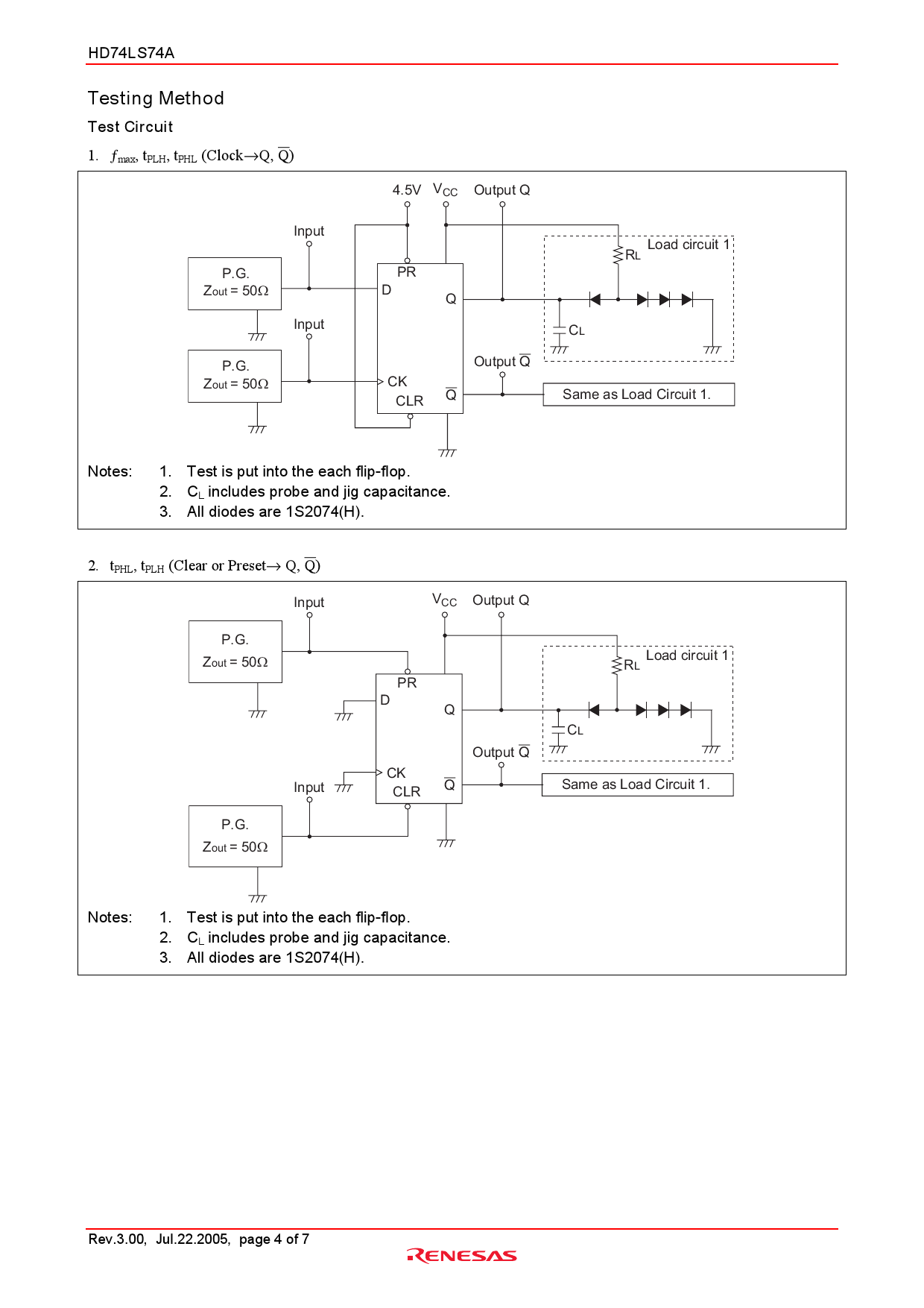 HD74LS74AP_（RENESAS(瑞萨)/IDT）HD74LS74AP中文资料_价格_PDF手册-立创电子商城
