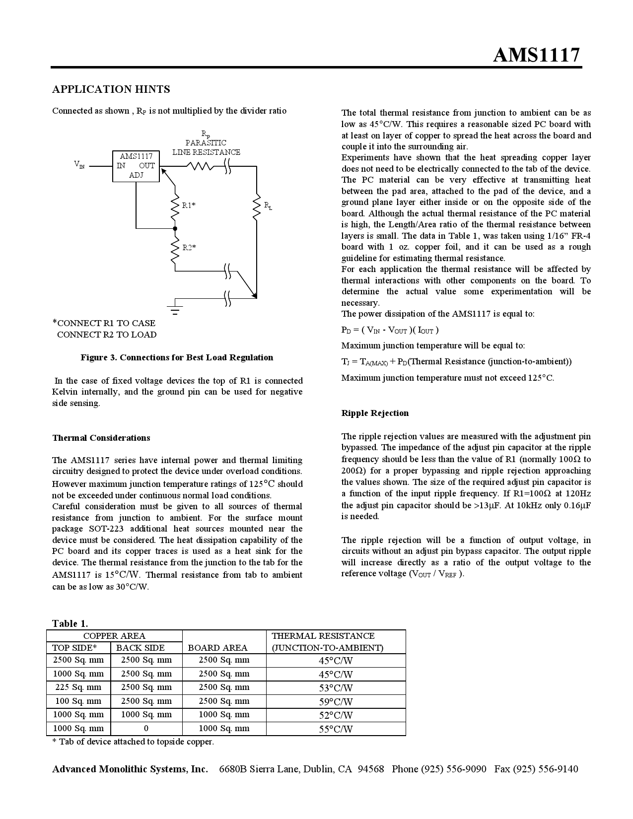 AMS1117-ADJ_（AMS）AMS1117-ADJ中文资料_价格_PDF手册-立创电子商城