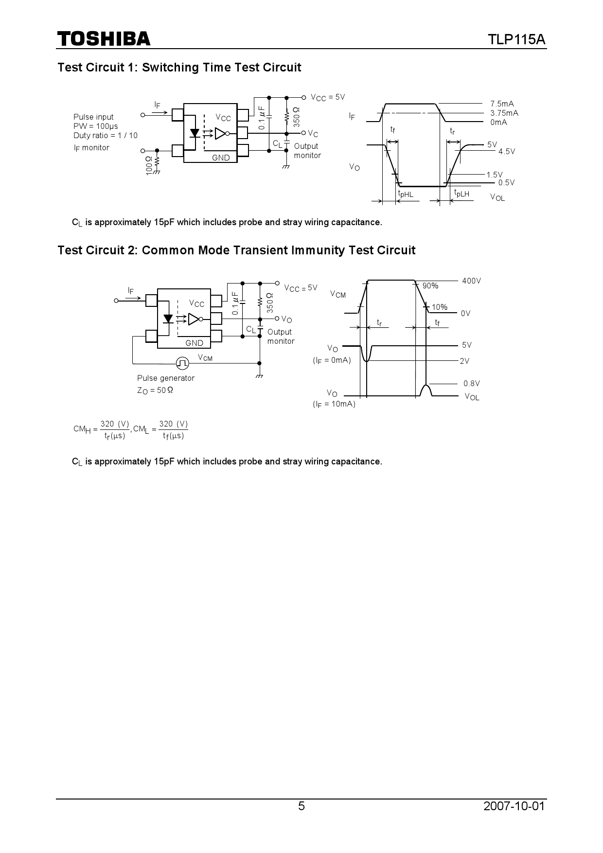 TLP115A_（TOSHIBA(东芝)）TLP115A中文资料_价格_PDF手册-立创电子商城