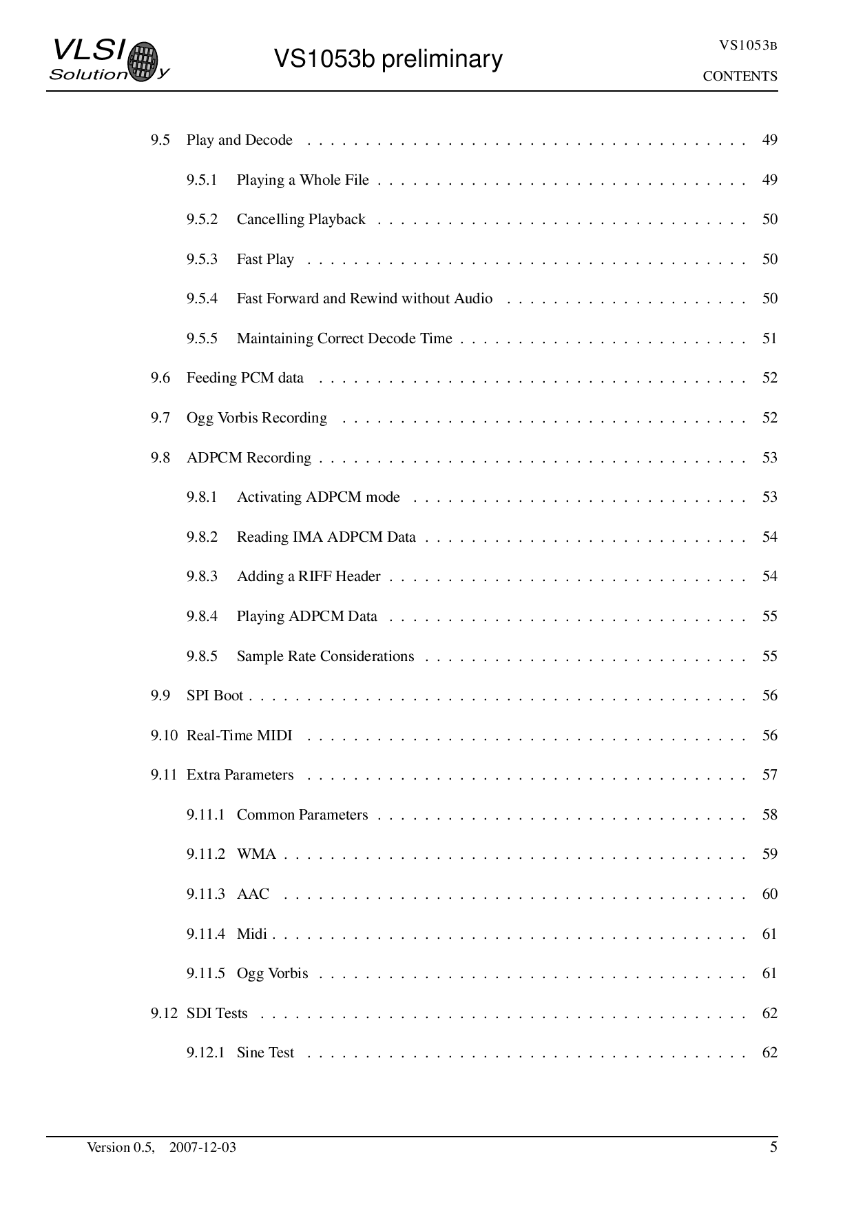 VS1053B-L_（VLSI）VS1053B-L中文资料_价格_PDF手册-立创电子商城