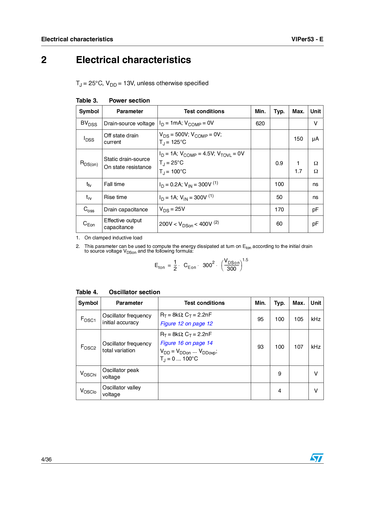 VIPER53-DIP-E_（ST(意法半导体)）VIPER53-DIP-E中文资料_价格_PDF手册-立创电子商城