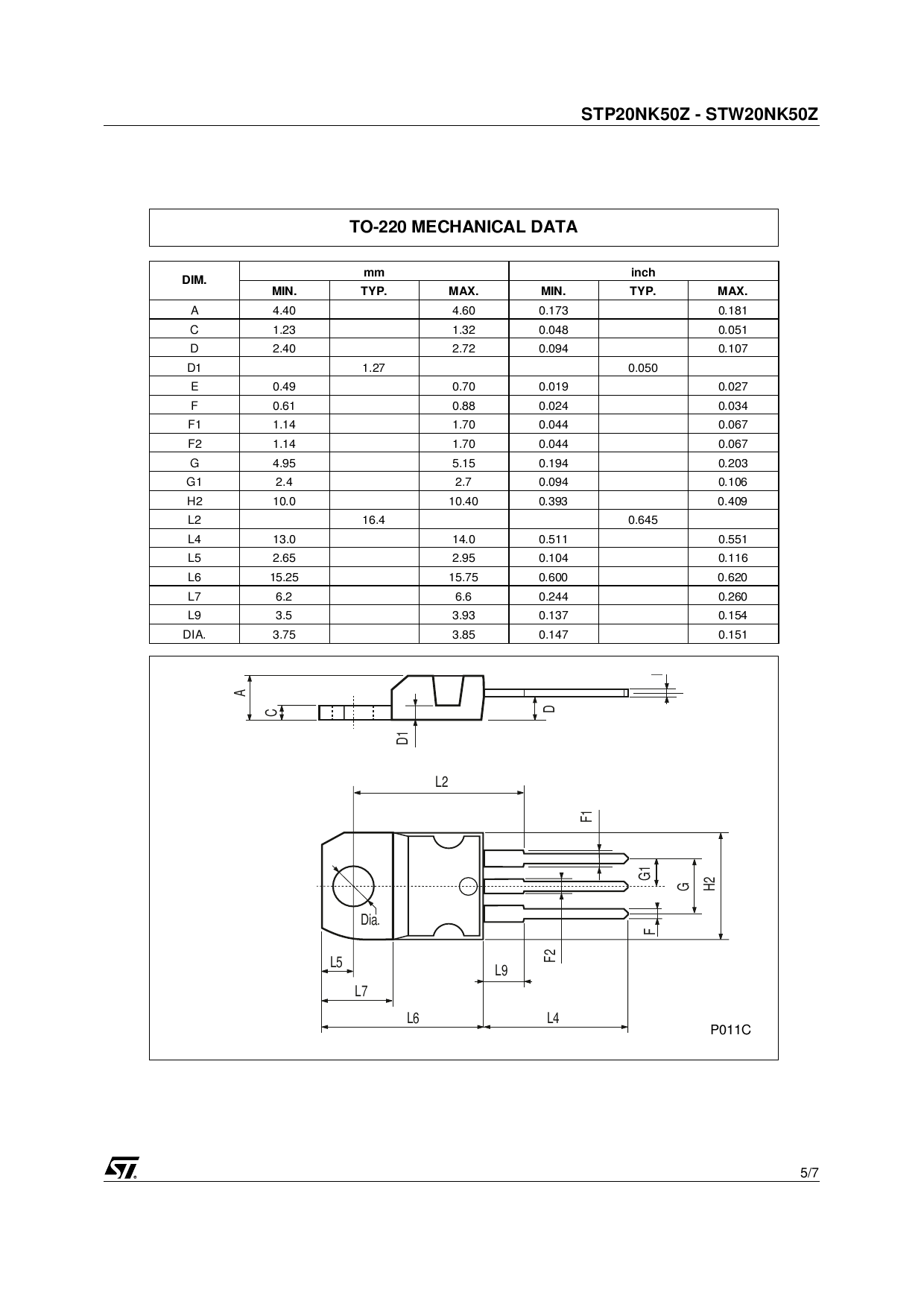 STW20NK50Z_（ST(意法半导体)）STW20NK50Z中文资料_价格_PDF手册-立创电子商城