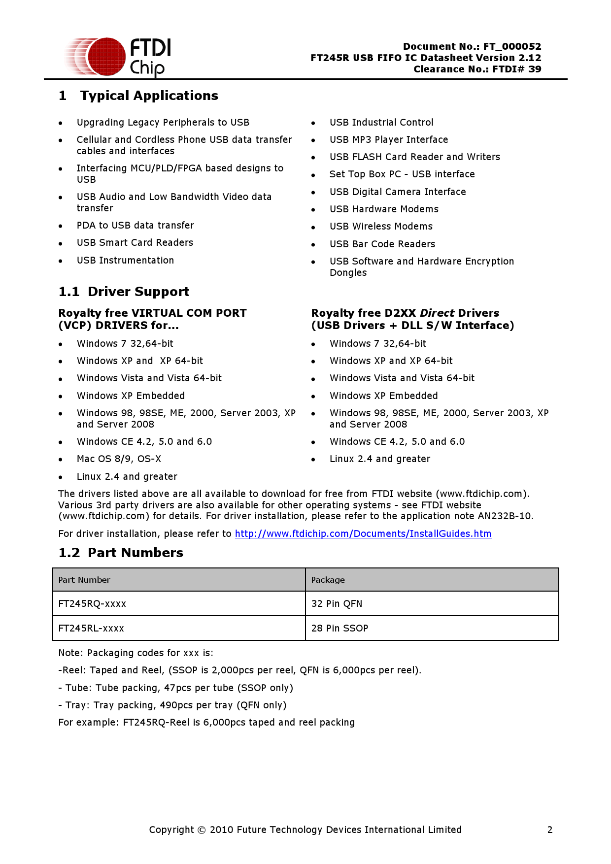 FT245RL-REEL_（FTDI(飞特帝亚)）FT245RL-REEL中文资料_价格_PDF手册-立创电子商城