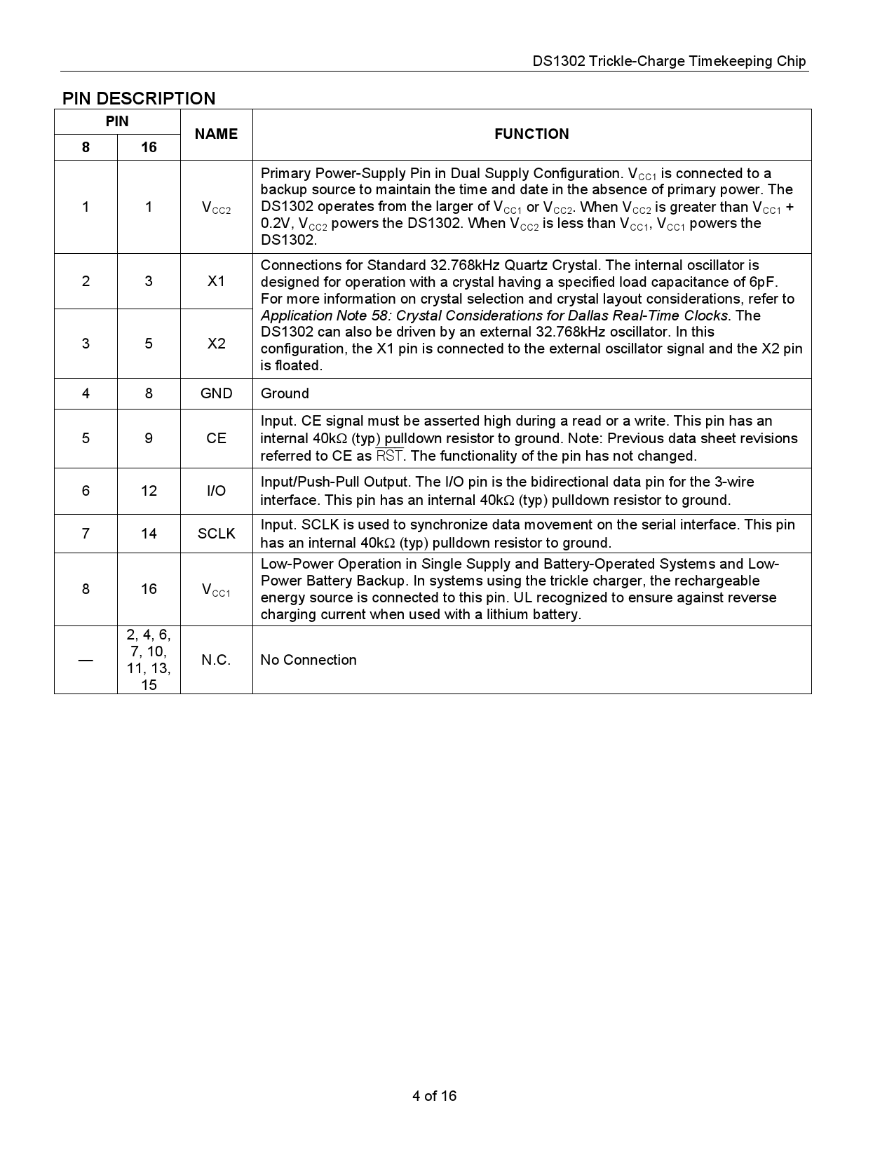 DS1302ZN+T&R_（ADI(亚德诺)/MAXIM(美信)）DS1302ZN+T&R中文资料_价格_PDF手册-立创电子商城