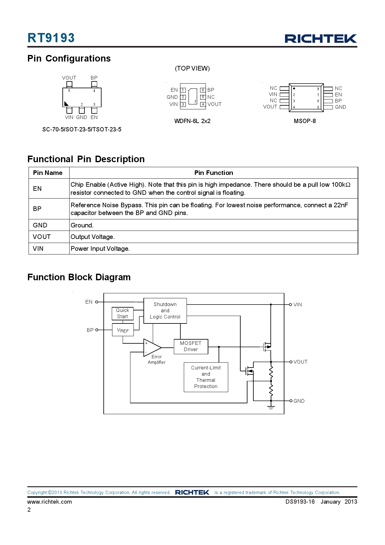 RT9193-33GB_（RICHTEK(立锜)）RT9193-33GB中文资料_价格_PDF手册-立创电子商城