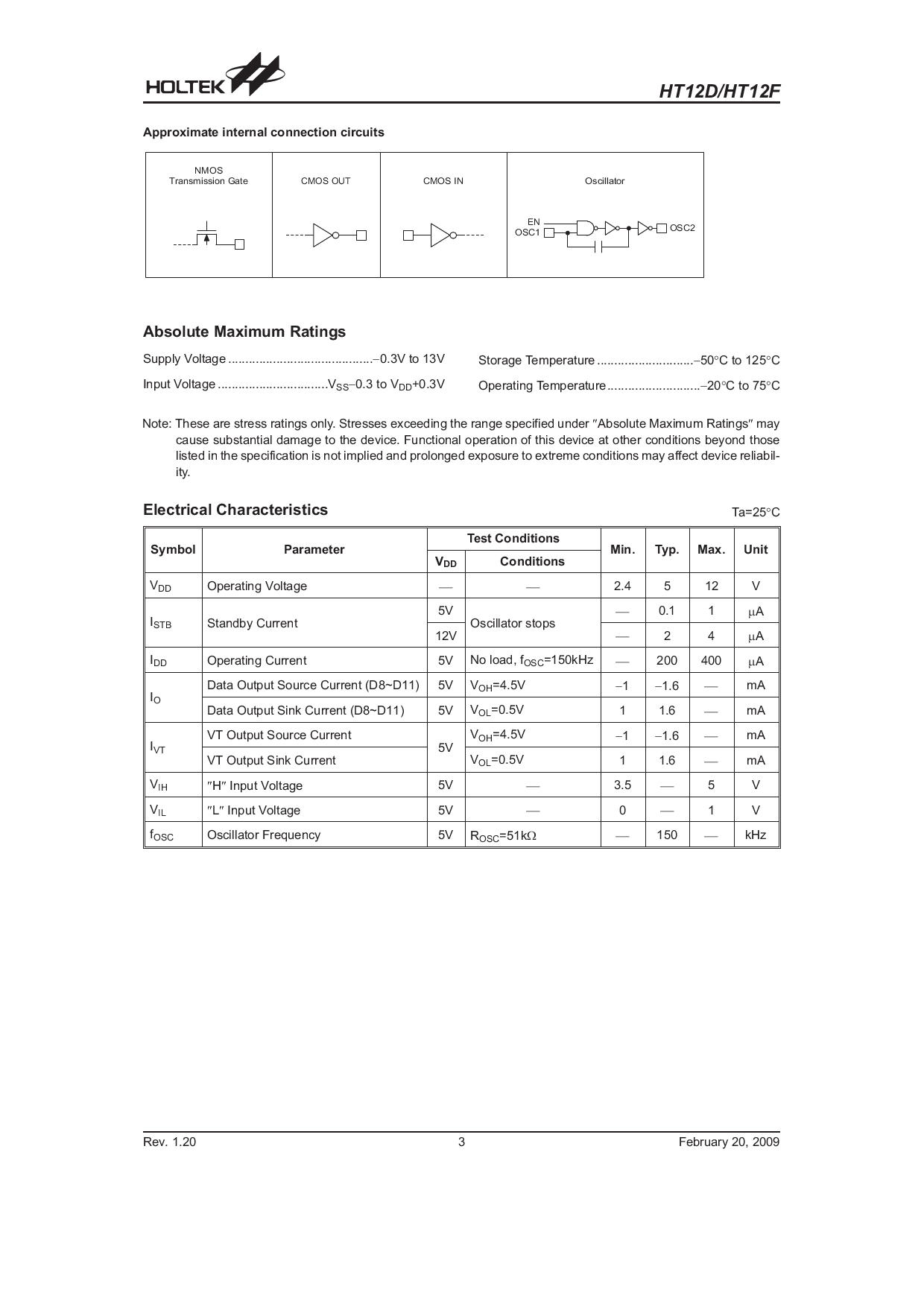 HT12D_（HOLTEK(台湾合泰/盛群)）HT12D中文资料_价格_PDF手册-立创电子商城