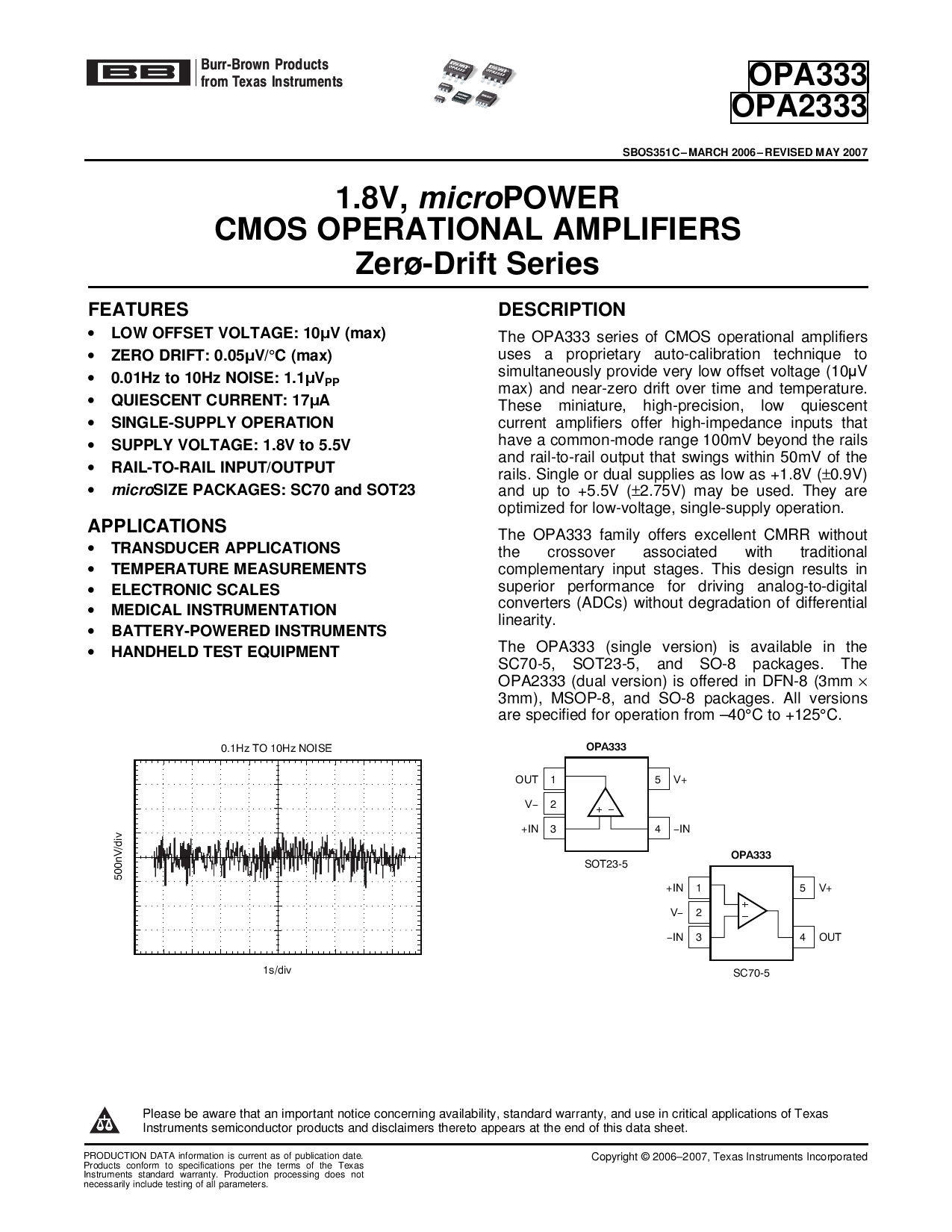 OPA2333AIDGKR_（TI(德州仪器)）OPA2333AIDGKR中文资料_价格_PDF手册-立创电子商城