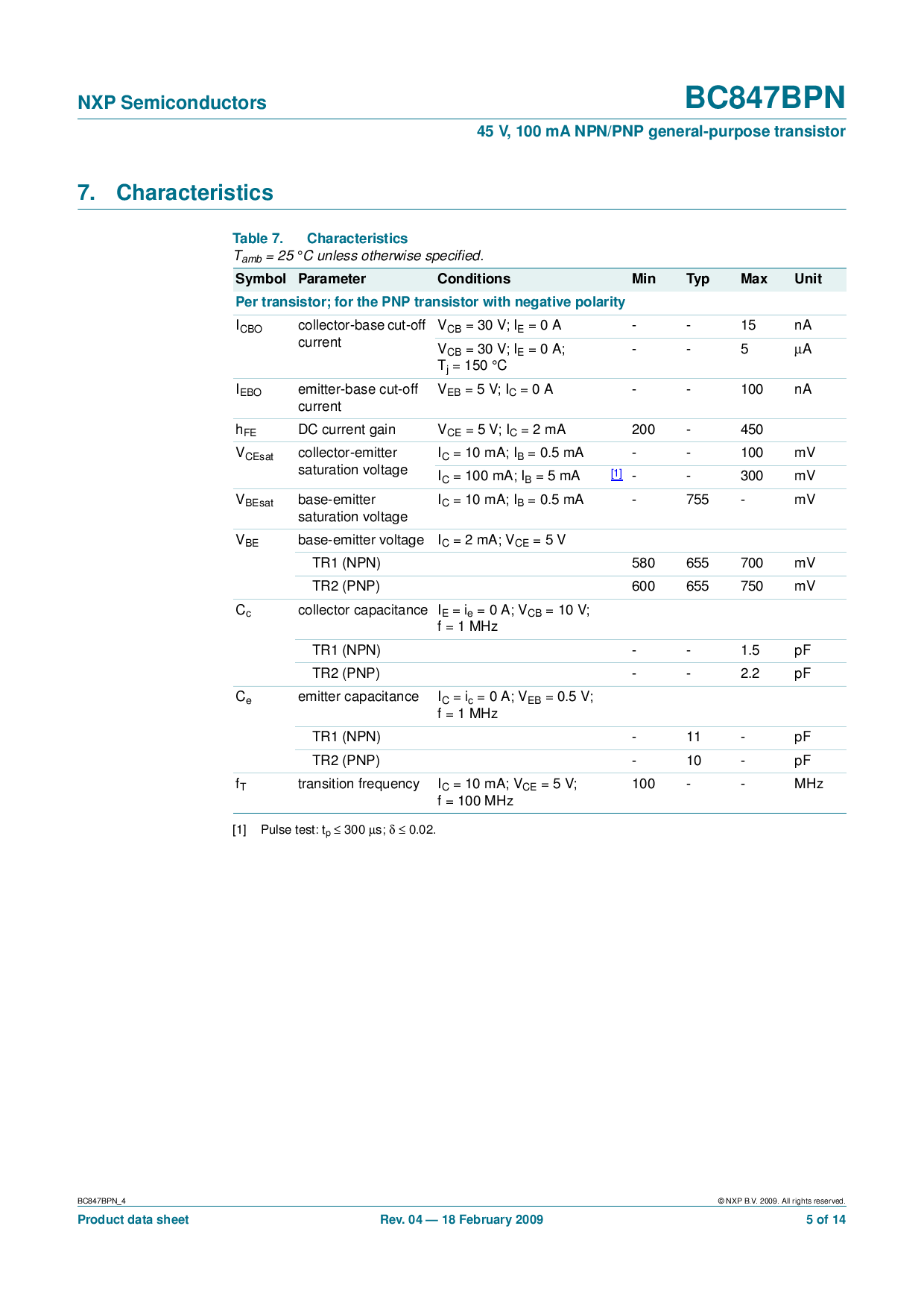 BC847BPN,115_（Nexperia(安世)）BC847BPN,115中文资料_价格_PDF手册-立创电子商城