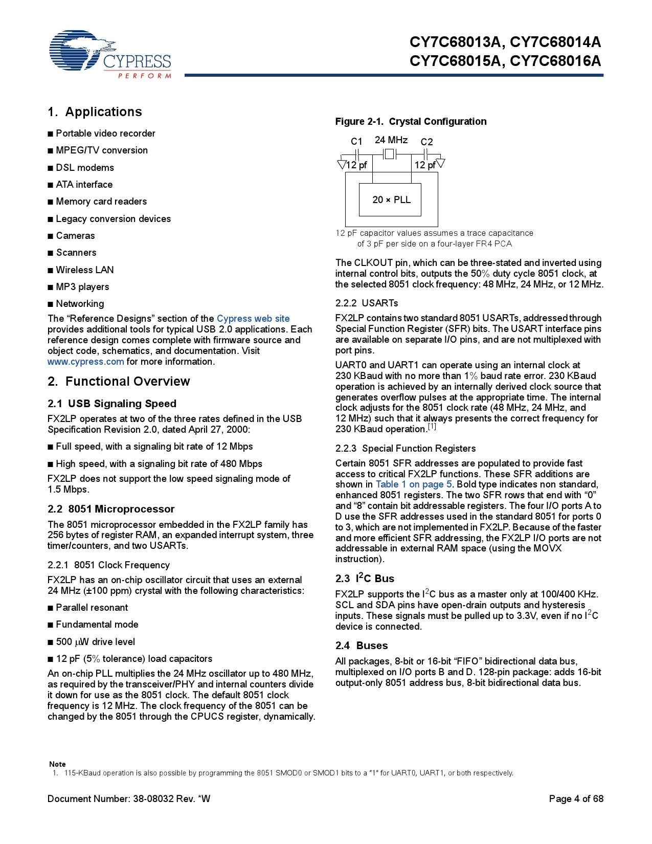 CY7C68013A-56PVXC_（CYPRESS(赛普拉斯)）CY7C68013A-56PVXC中文资料_价格_PDF手册-立创电子商城