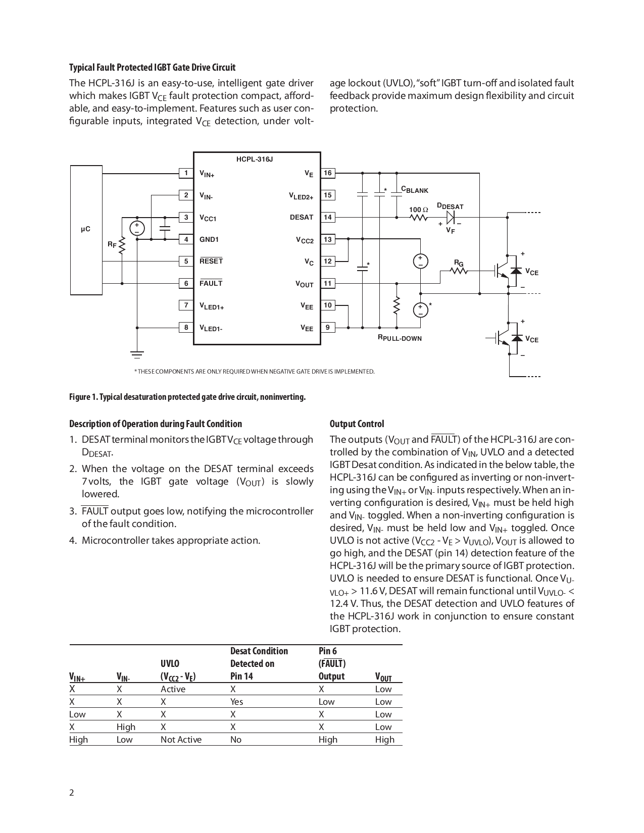 HCPL-316J-500E_（Broadcom/AVAGO(安华高)）HCPL-316J-500E中文资料_价格_PDF手册-立创电子商城