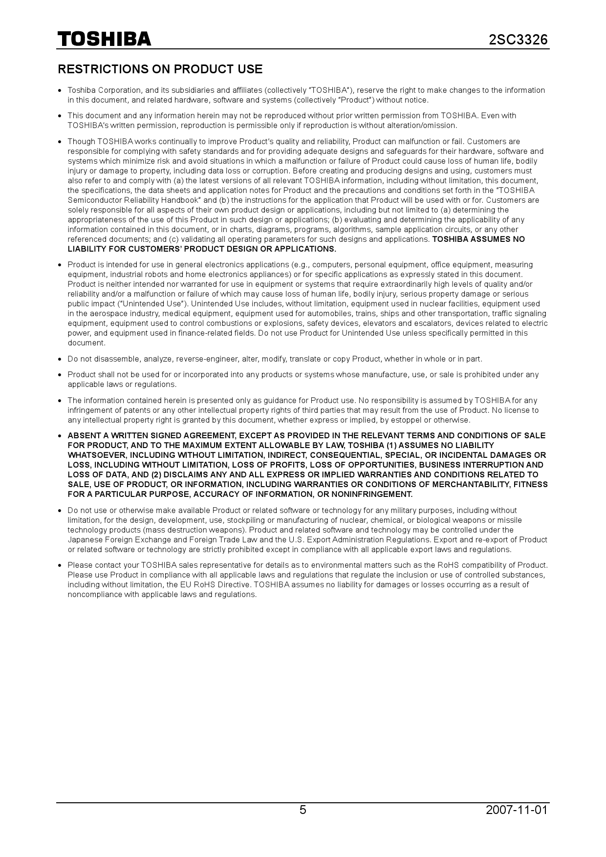 2SC3326-B,LF(T_（TOSHIBA(东芝)）2SC3326-B,LF(T中文资料_价格_PDF手册-立创电子商城