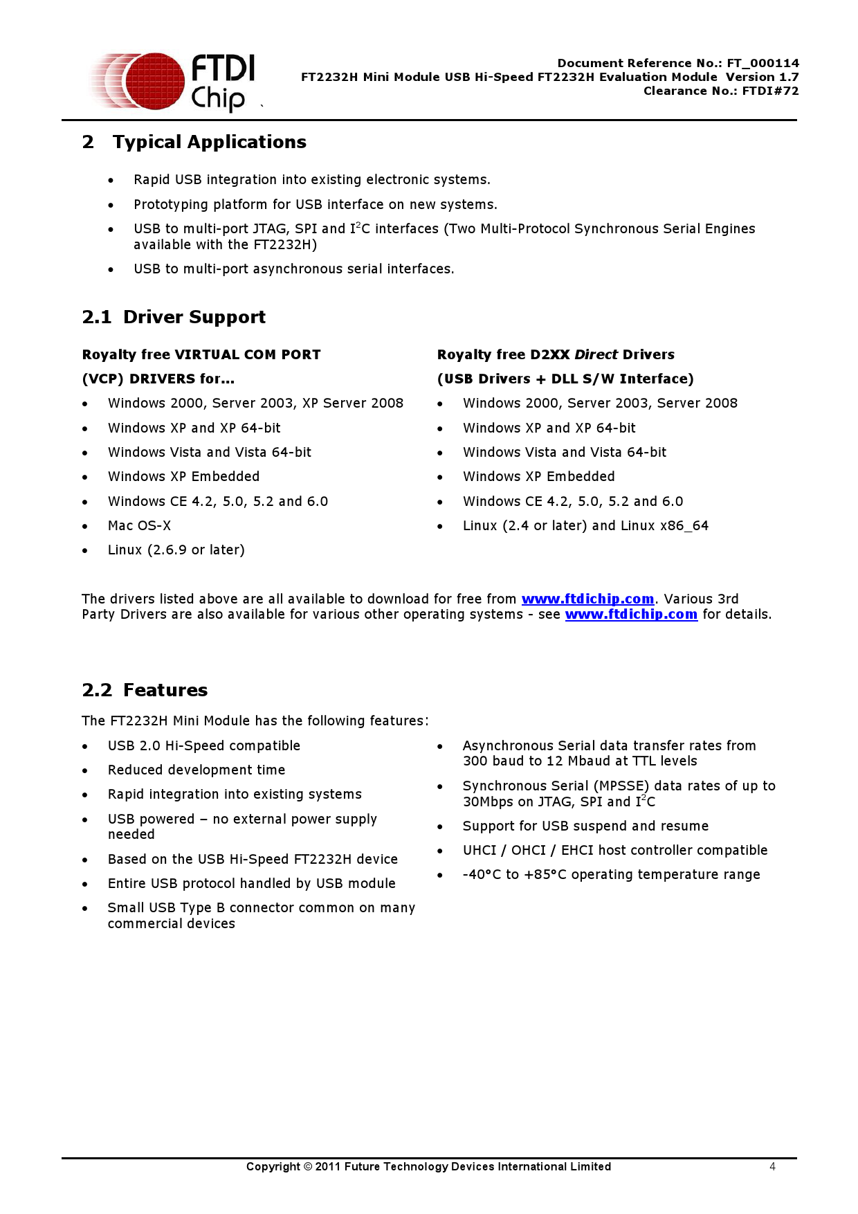 FT2232HL-REEL_（FTDI(飞特帝亚)）FT2232HL-REEL中文资料_价格_PDF手册-立创电子商城