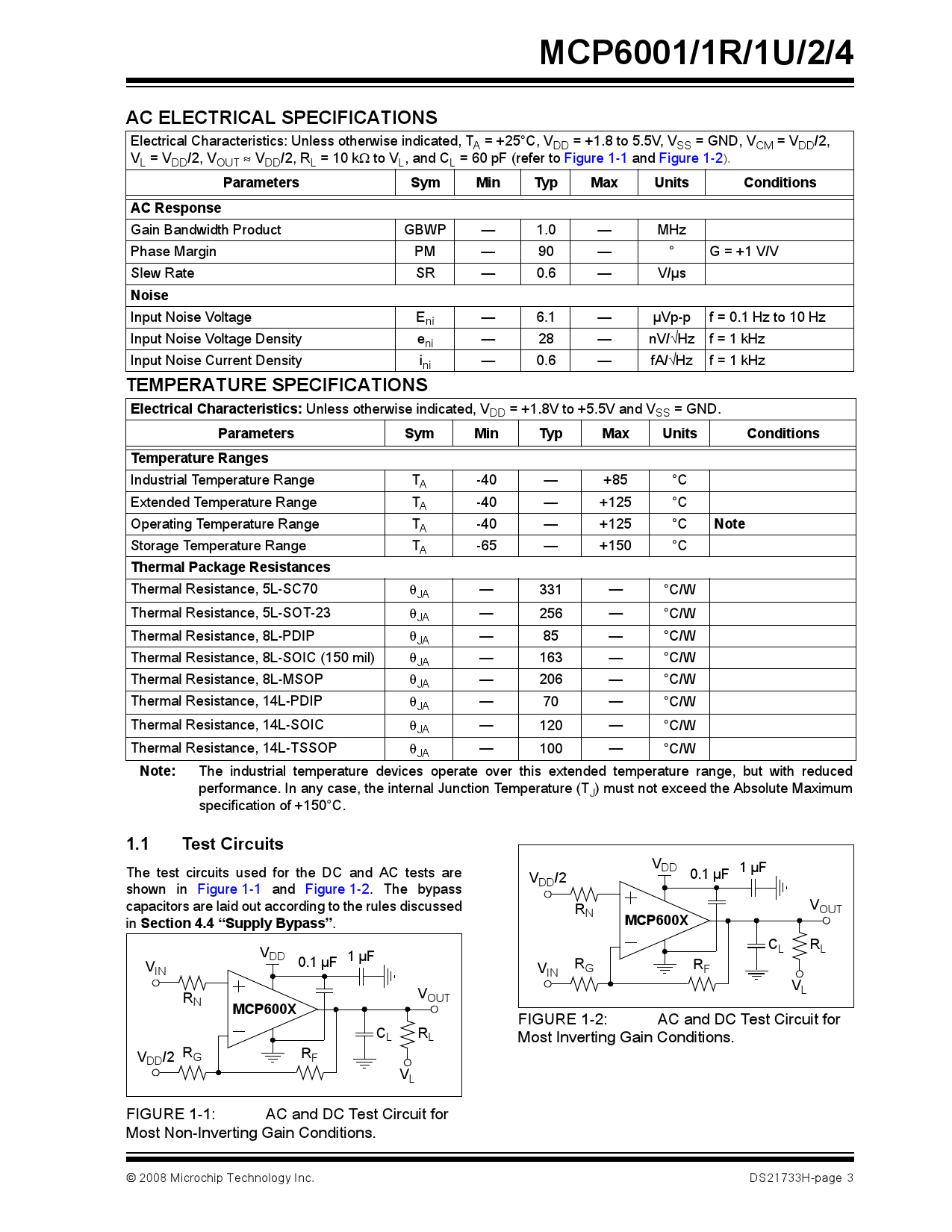 MCP6001T-E/OT_（MICROCHIP(美国微芯)）MCP6001T-E/OT中文资料_价格_PDF手册-立创电子商城