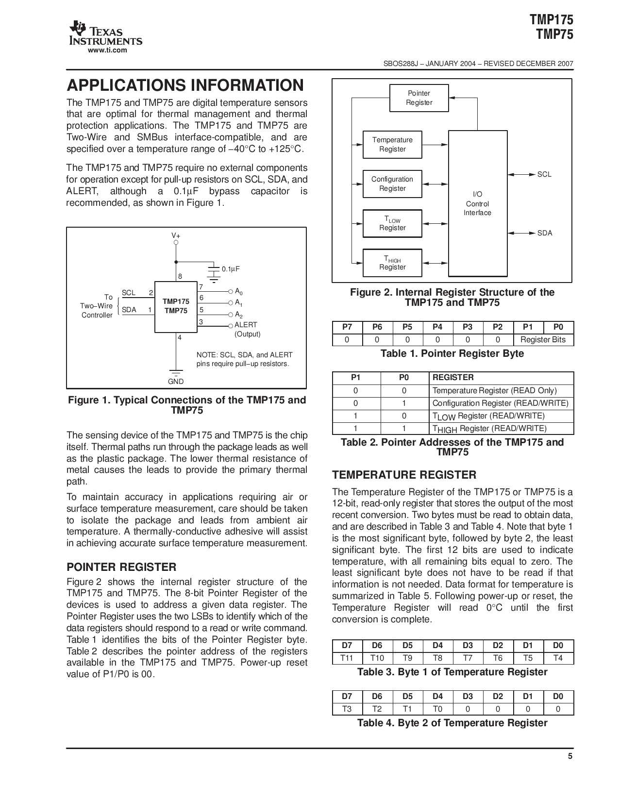 TMP75AIDR_（TI(德州仪器)）TMP75AIDR中文资料_价格_PDF手册-立创电子商城