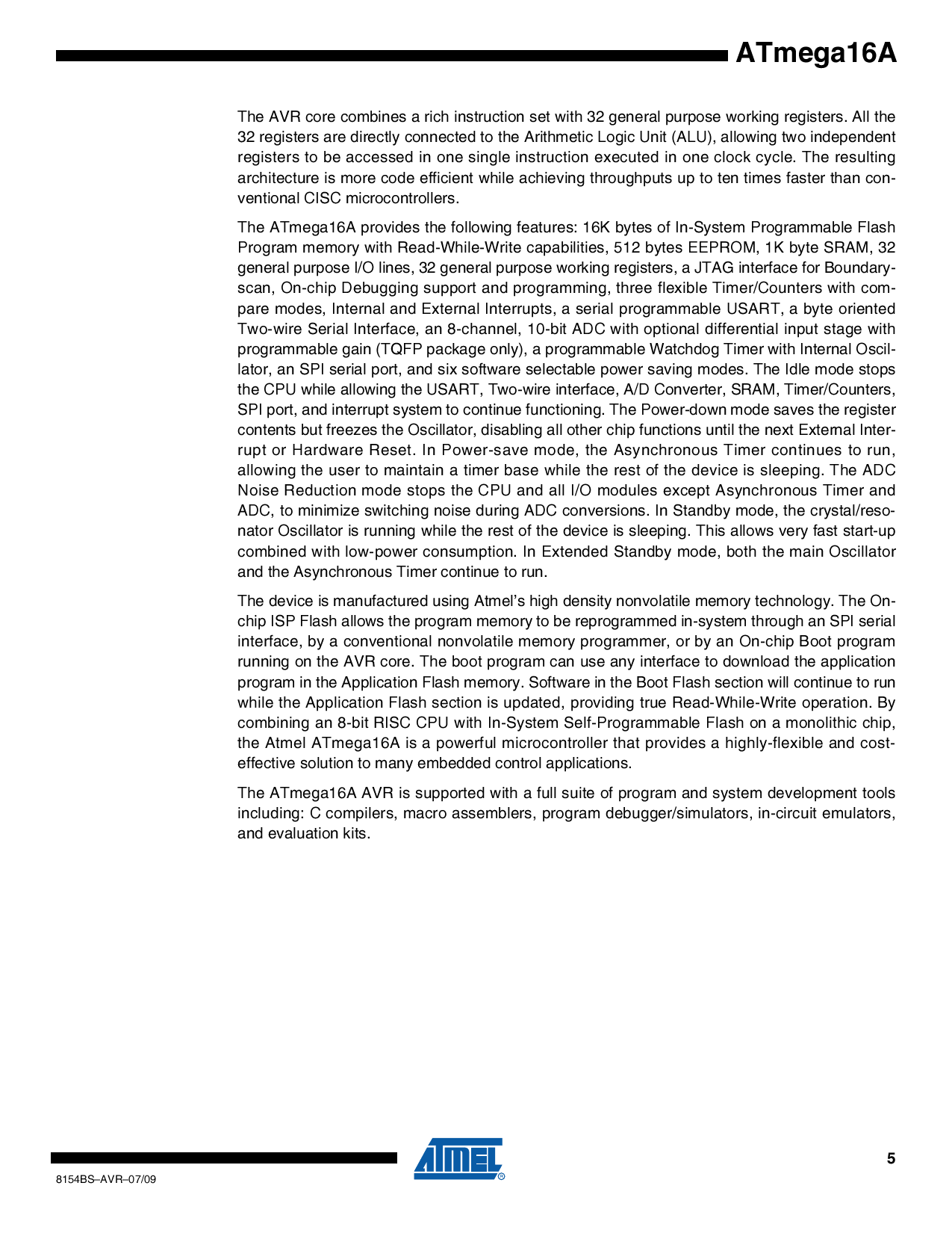 ATMEGA16A-AU_（MICROCHIP(美国微芯)）ATMEGA16A-AU中文资料_价格_PDF手册-立创电子商城