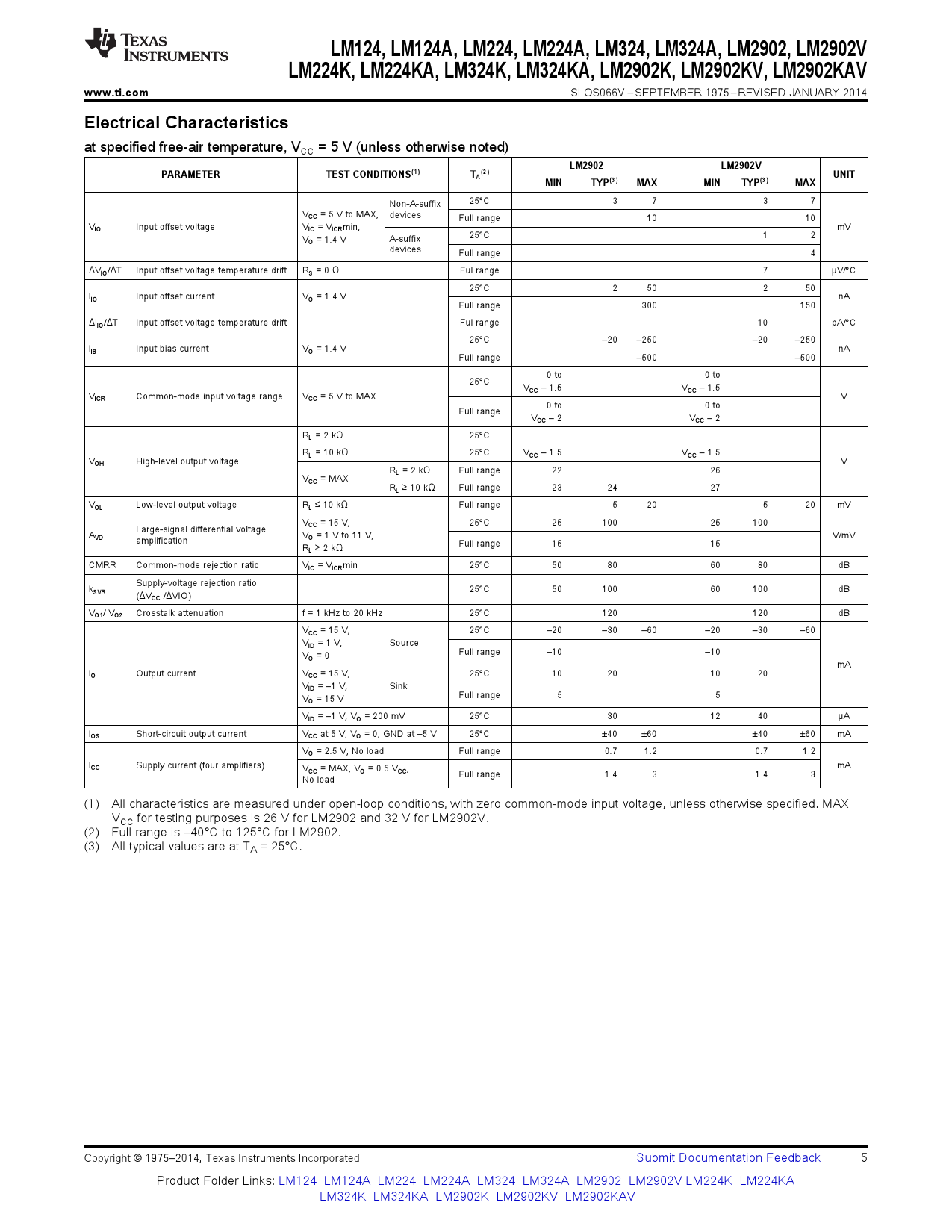 LM324PWR_（TI(德州仪器)）LM324PWR中文资料_价格_PDF手册-立创电子商城