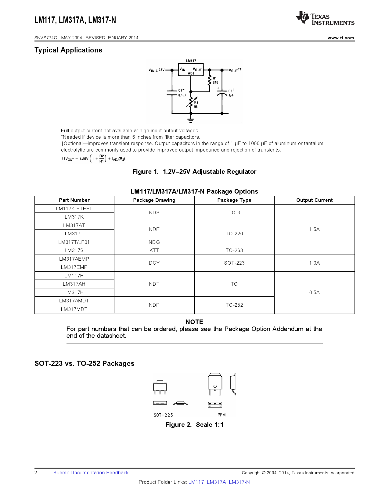 LM317AEMP/NOPB_（TI(德州仪器)）LM317AEMP/NOPB中文资料_价格_PDF手册-立创电子商城