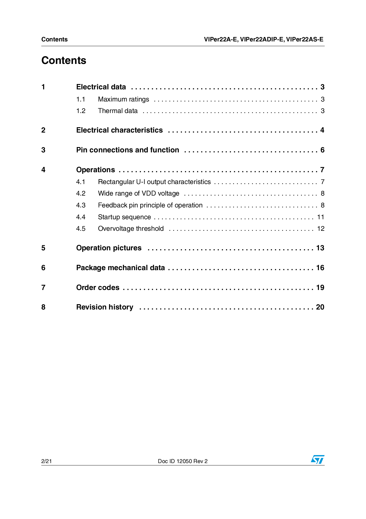 VIPER22ADIP-E_（ST(意法半导体)）VIPER22ADIP-E中文资料_价格_PDF手册-立创电子商城