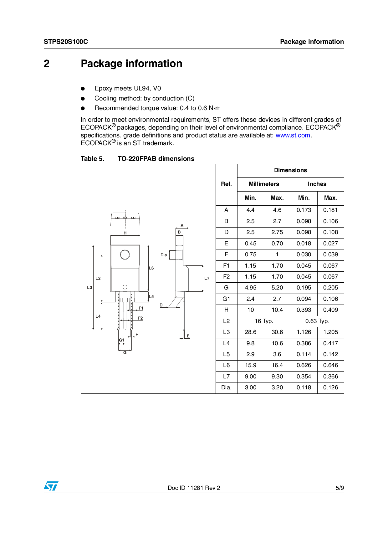 STPS20S100CT_（ST(意法半导体)）STPS20S100CT中文资料_价格_PDF手册-立创电子商城