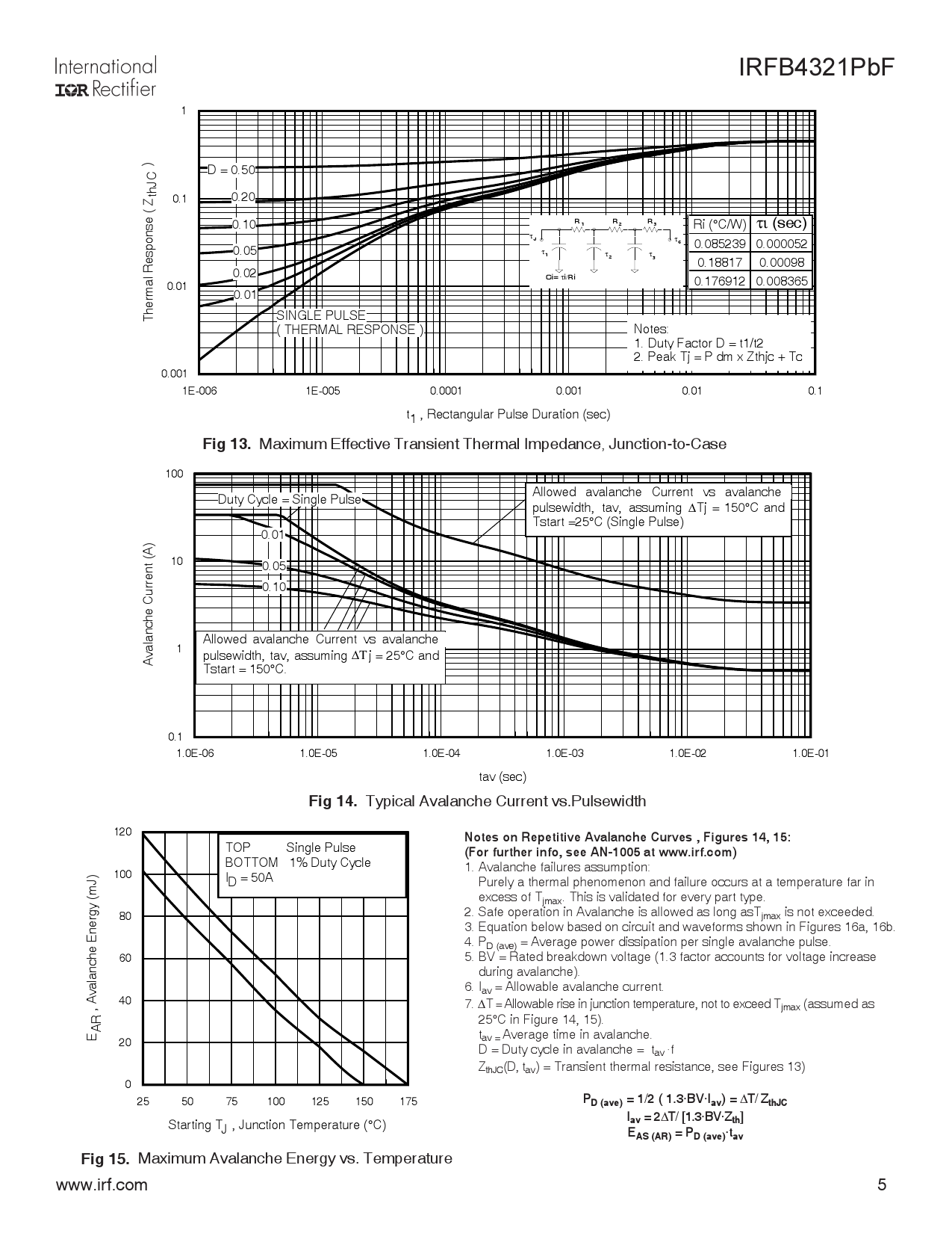 IRFB4321PBF_（Infineon(英飞凌)）IRFB4321PBF中文资料_价格_PDF手册-立创电子商城
