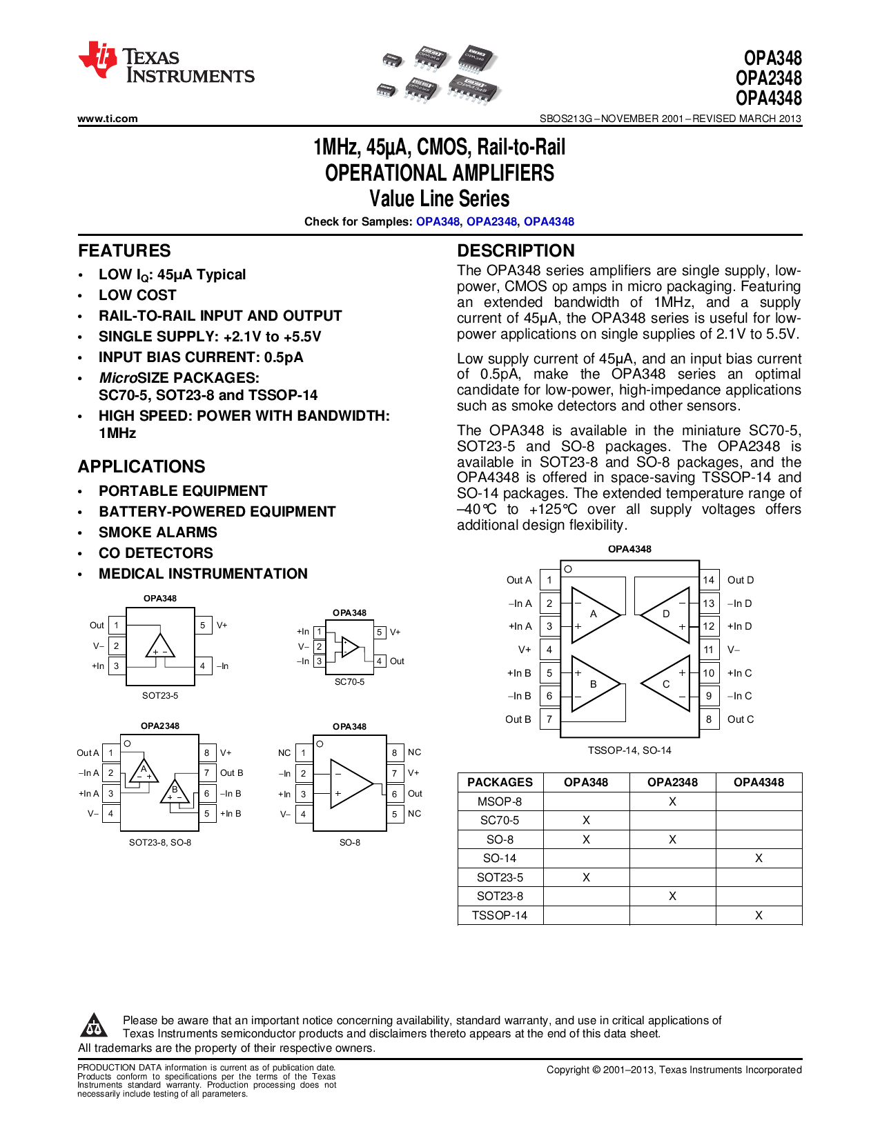 OPA2348AIDR_（TI(德州仪器)）OPA2348AIDR中文资料_价格_PDF手册-立创电子商城
