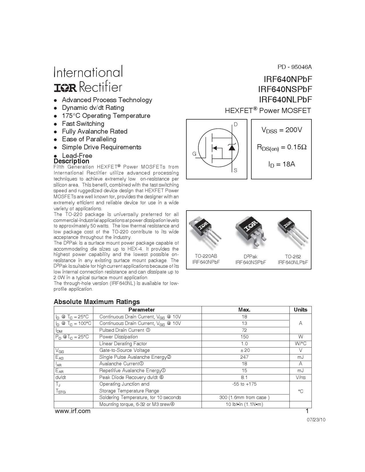F640NS_（Infineon(英飞凌)）F640NS中文资料_价格_PDF手册-立创电子商城