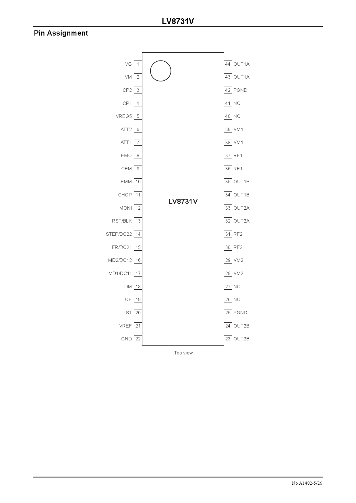 LV8731V-TLM-H_（onsemi(安森美)）LV8731V-TLM-H中文资料_价格_PDF手册-立创电子商城