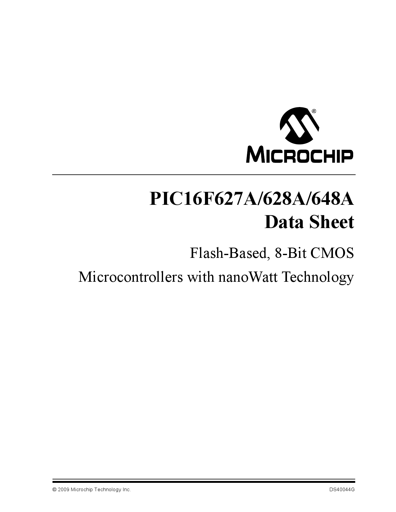 PIC16F627A-I/SO_（MICROCHIP(美国微芯)）PIC16F627A-I/SO中文资料_价格_PDF手册-立创电子商城