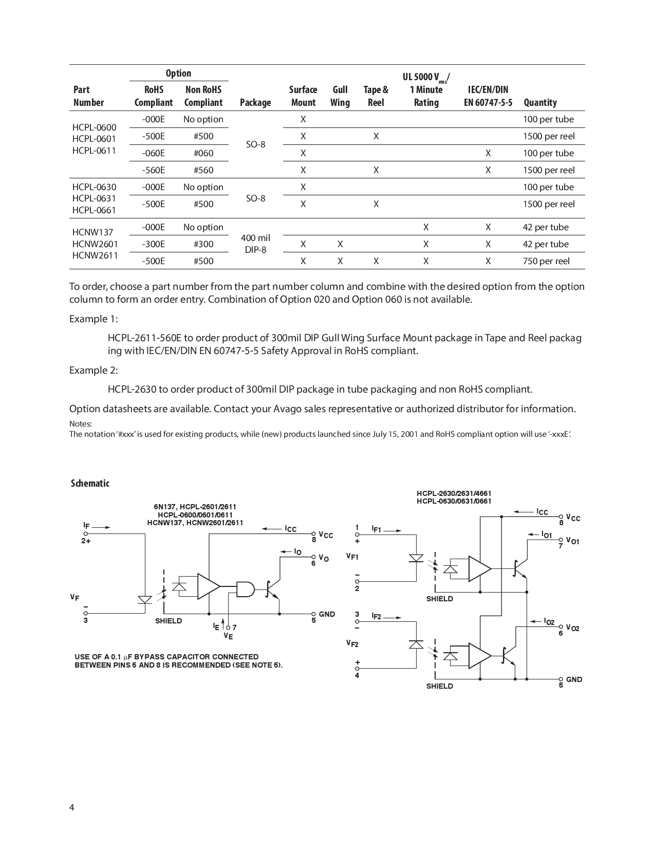 HCPL-0631-500E_（Broadcom/AVAGO(安华高)）HCPL-0631-500E中文资料_价格_PDF手册-立创电子商城