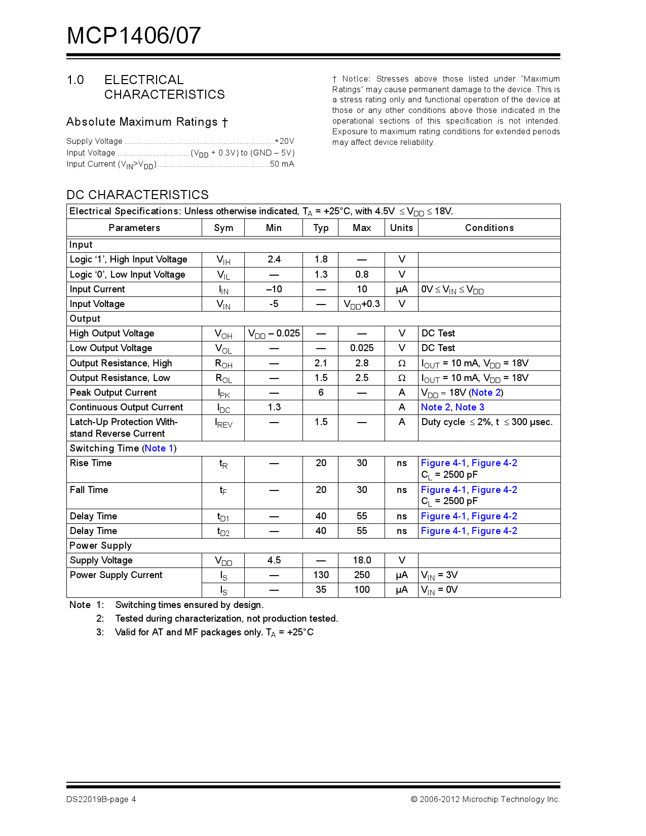MCP1407-E/SN_（MICROCHIP(美国微芯)）MCP1407-E/SN中文资料_价格_PDF手册-立创电子商城