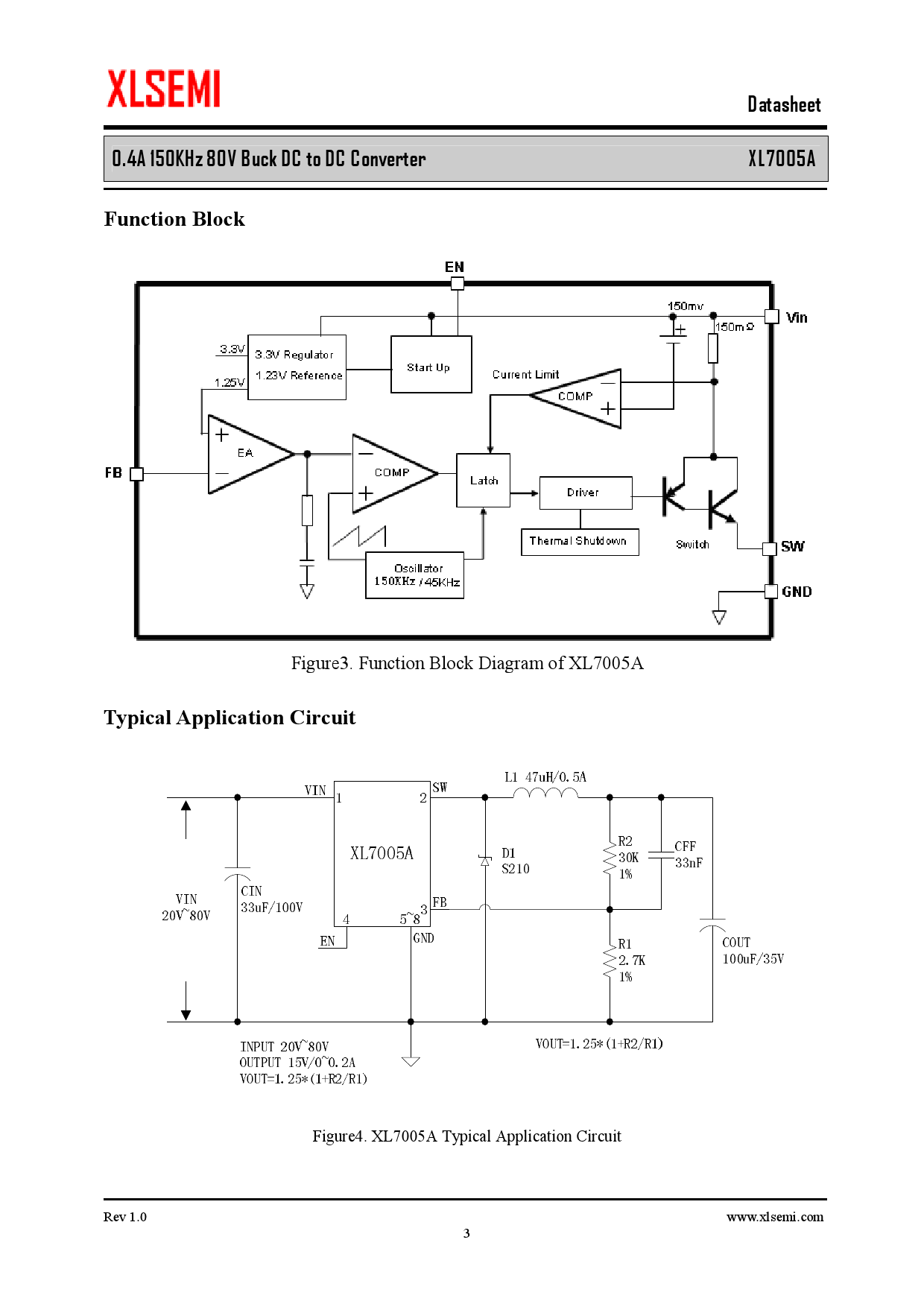 XL7005A_（XLSEMI(芯龙)）XL7005A中文资料_价格_PDF手册-立创电子商城