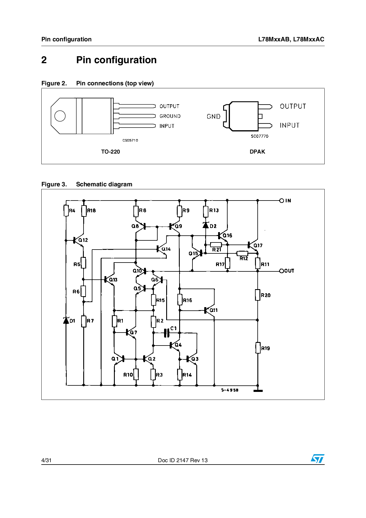 L78M05ABDT-TR_（ST(意法半导体)）L78M05ABDT-TR中文资料_价格_PDF手册-立创电子商城