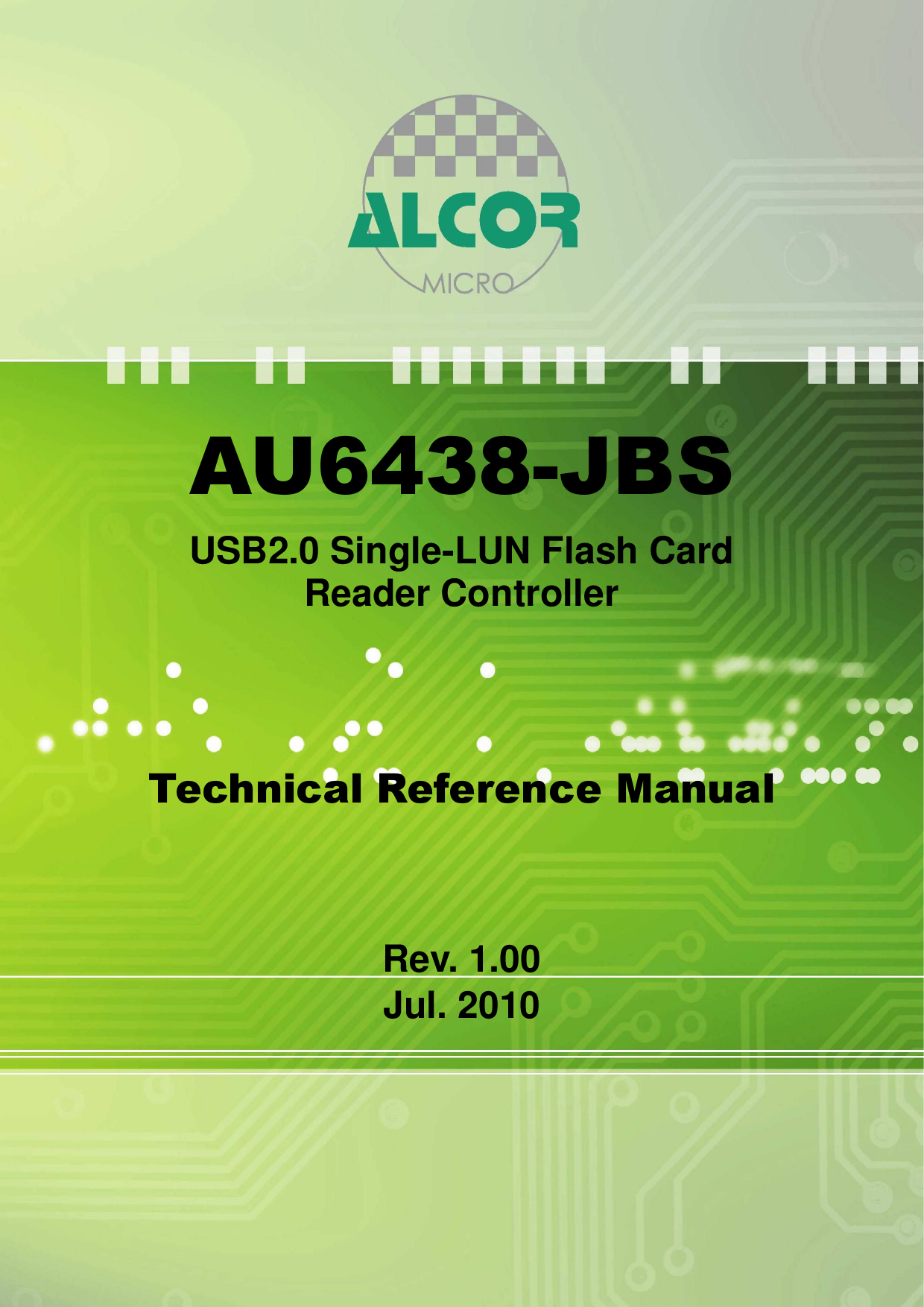 AU6438_（ALCOR MICRO(安国国际)）AU6438中文资料_价格_PDF手册-立创电子商城