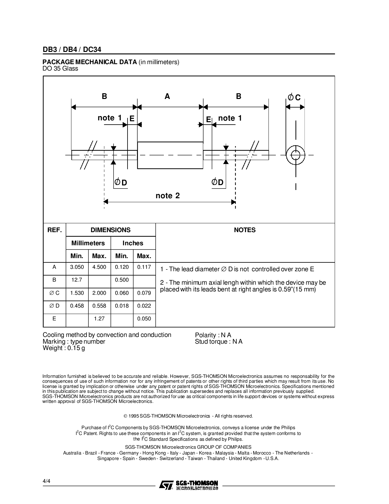DB3_（ST(意法半导体)）DB3中文资料_价格_PDF手册-立创电子商城