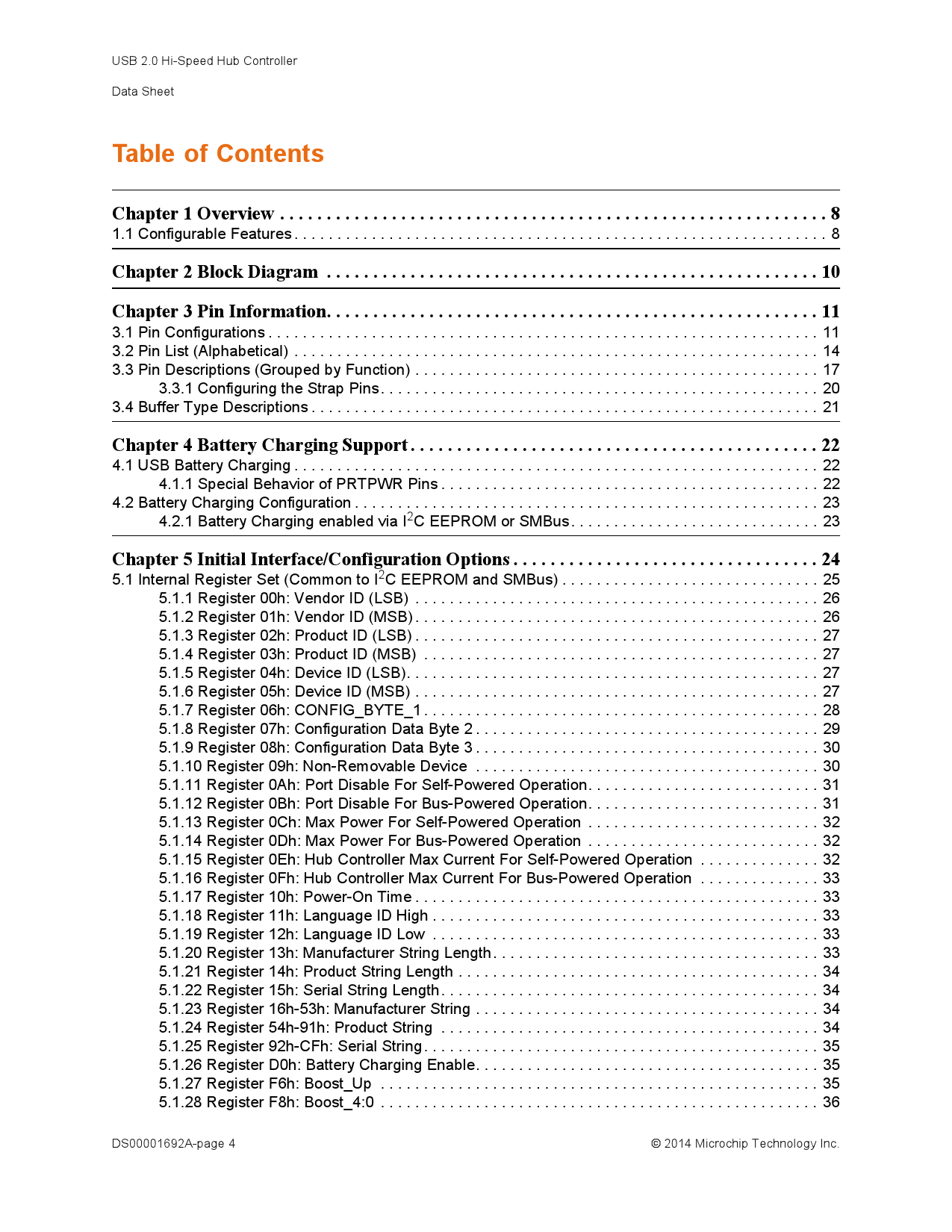 USB2514BI-AEZG-TR_（MICROCHIP(美国微芯)）USB2514BI-AEZG-TR中文资料_价格_PDF手册-立创电子商城