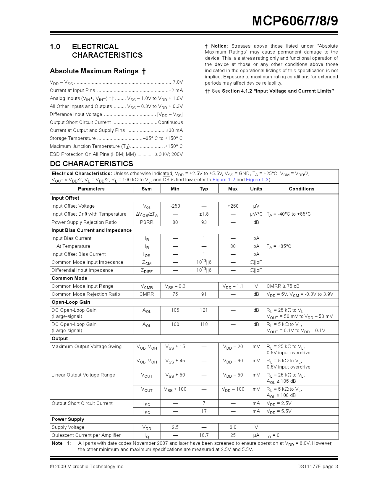 MCP606-I/SN_（MICROCHIP(美国微芯)）MCP606-I/SN中文资料_价格_PDF手册-立创电子商城