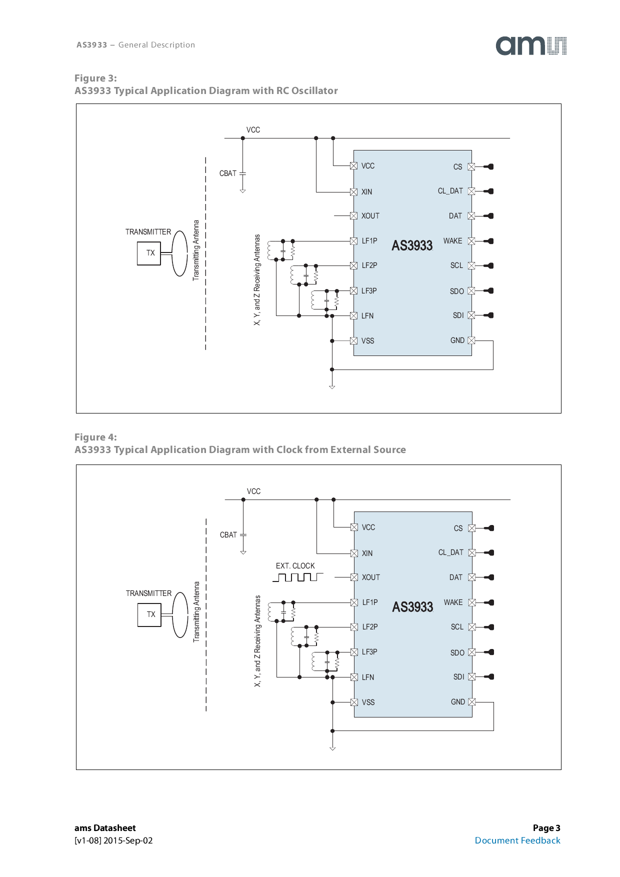 AS3933-BTST_（ams(艾迈斯半导体)）AS3933-BTST中文资料_价格_PDF手册-立创电子商城
