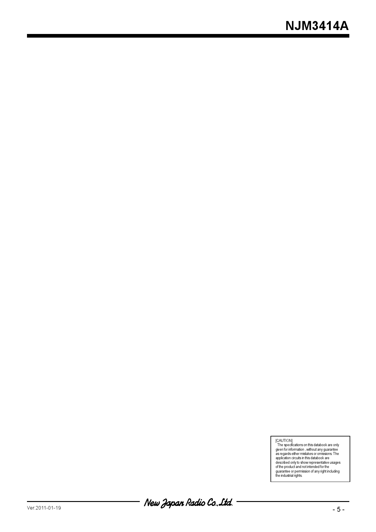 NJM3414AV-TE1_（JRC）NJM3414AV-TE1中文资料_价格_PDF手册-立创电子商城