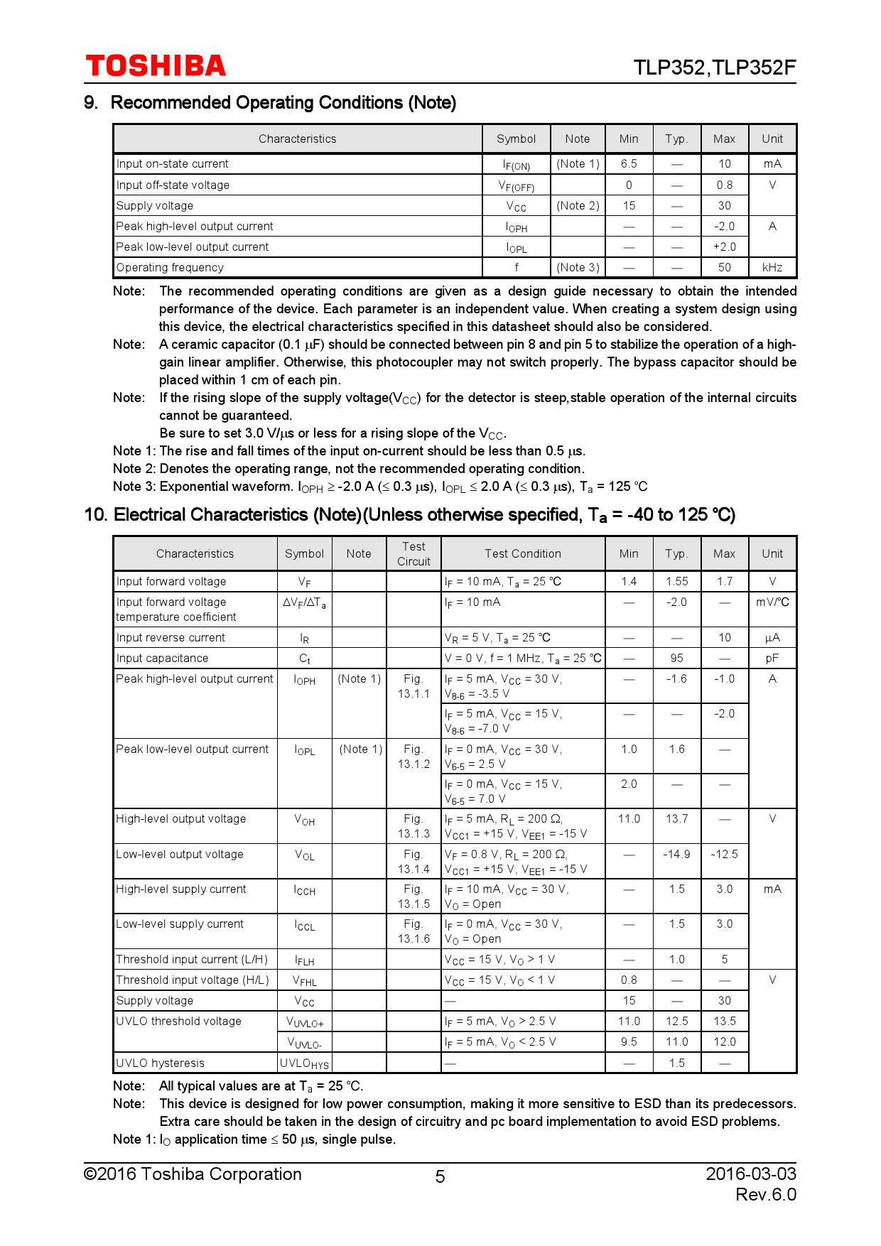 TLP352(F)_（TOSHIBA(东芝)）TLP352(F)中文资料_价格_PDF手册-立创电子商城