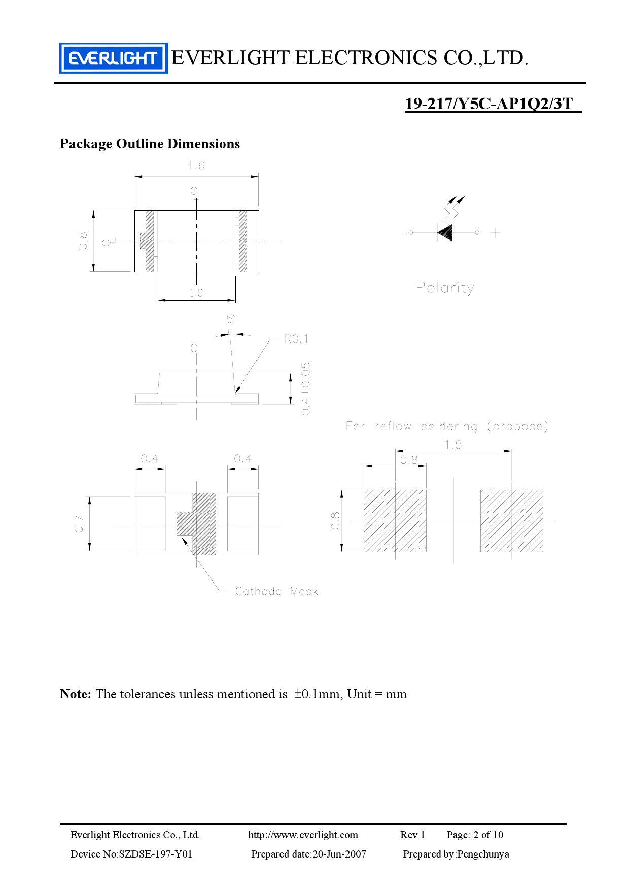 19-217/Y5C-AP1Q2/3T_（EVERLIGHT(台湾亿光)）19-217/Y5C-AP1Q2/3T中文资料_价格_PDF手册-立 ...