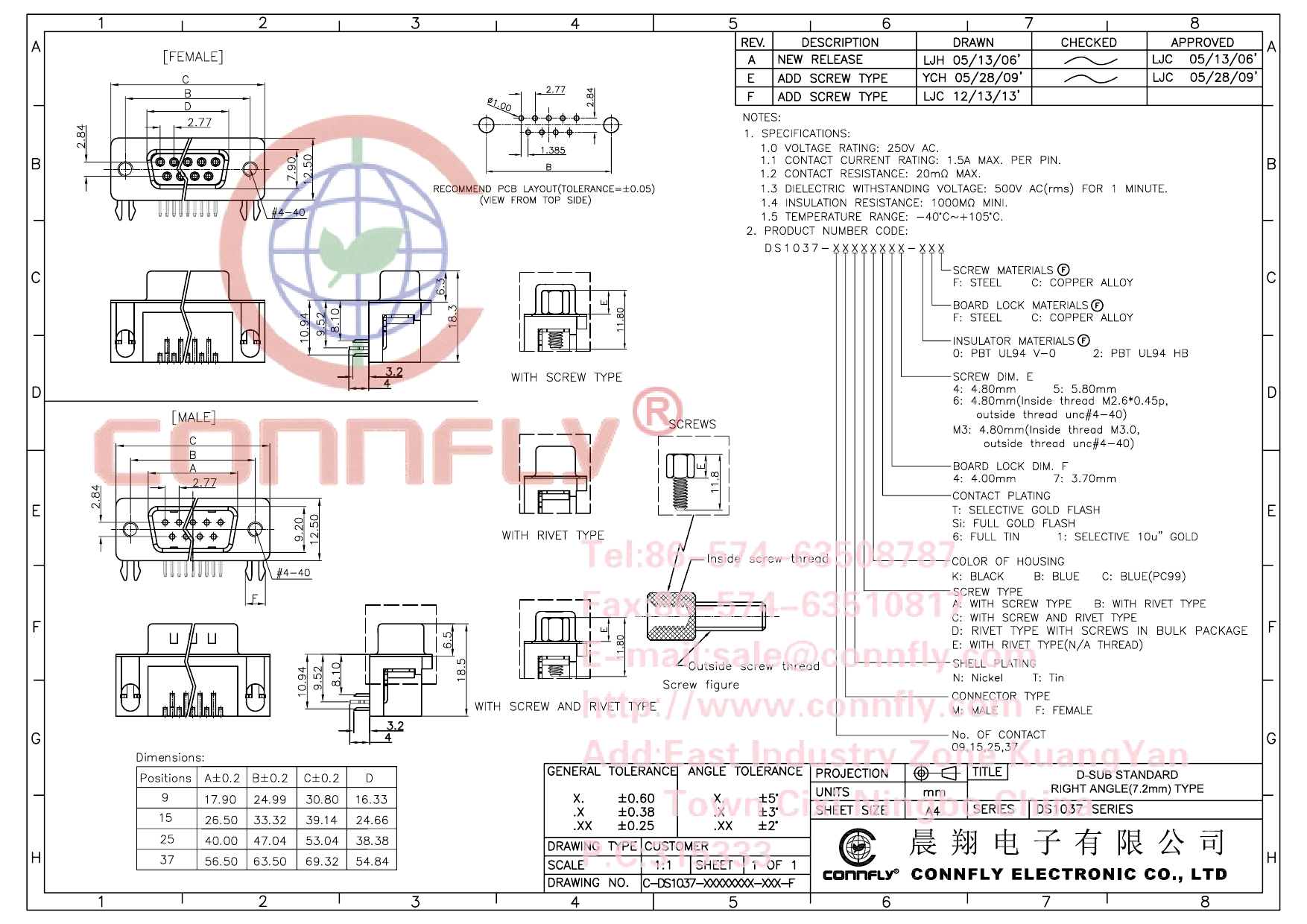 DS1037-09FNAKT74-0CC_（CONNFLY）DS1037-09FNAKT74-0CC中文资料_价格_PDF手册-立创电子商城