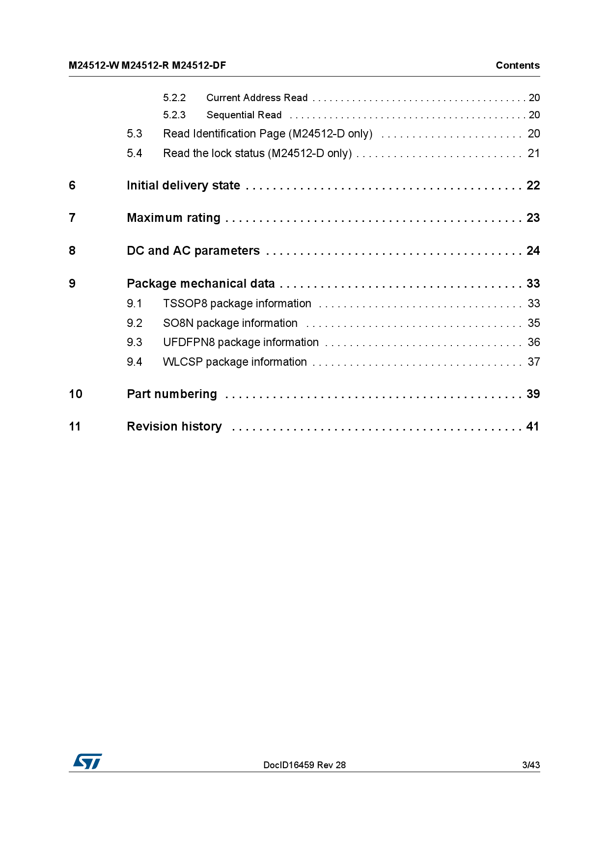 M24512-RMN6TP_（ST(意法半导体)）M24512-RMN6TP中文资料_价格_PDF手册-立创电子商城