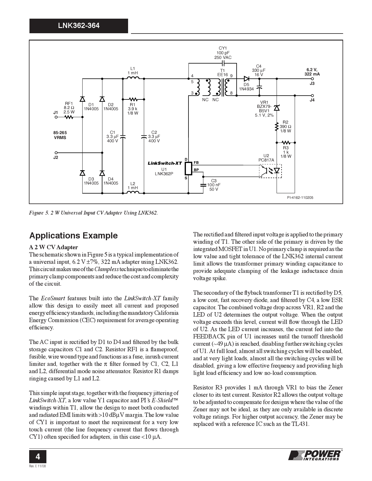 LNK364GN-TL_（Power Integrations(帕沃英蒂格盛)）LNK364GN-TL中文资料_价格_PDF手册-立创电子商城