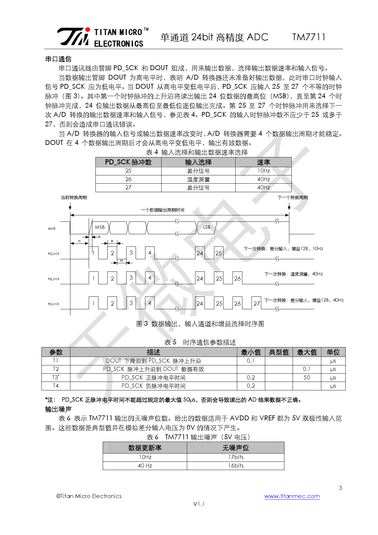 TM7711_（TM(天微)）TM7711中文资料_价格_PDF手册-立创电子商城