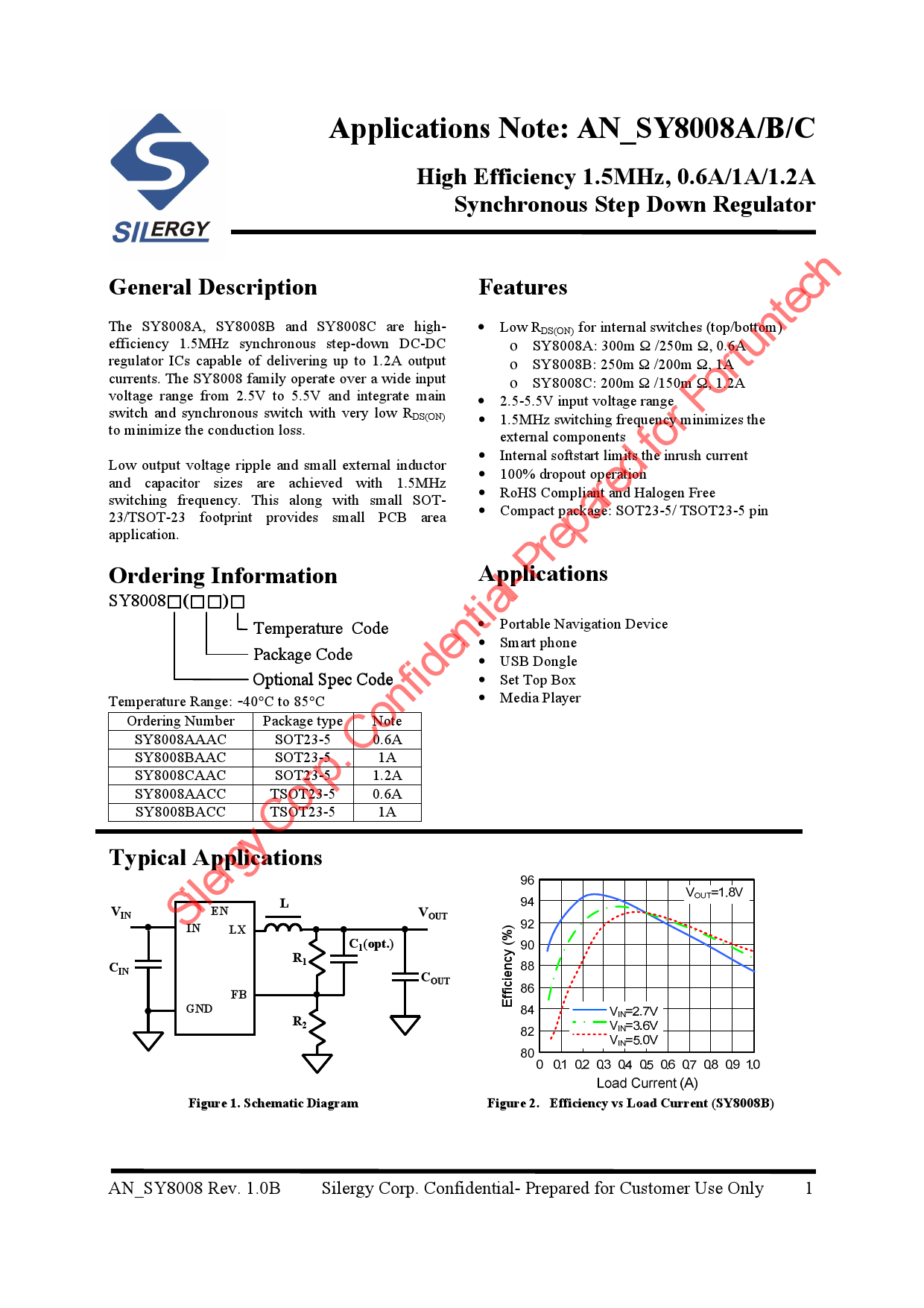 SY8008BAAC_（silergy(矽力杰)）SY8008BAAC中文资料_价格_PDF手册-立创电子商城