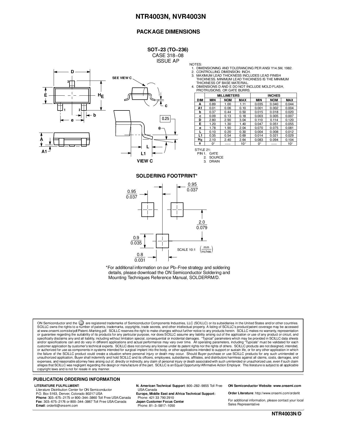 NTR4003NT1G_（onsemi(安森美)）NTR4003NT1G中文资料_价格_PDF手册-立创电子商城