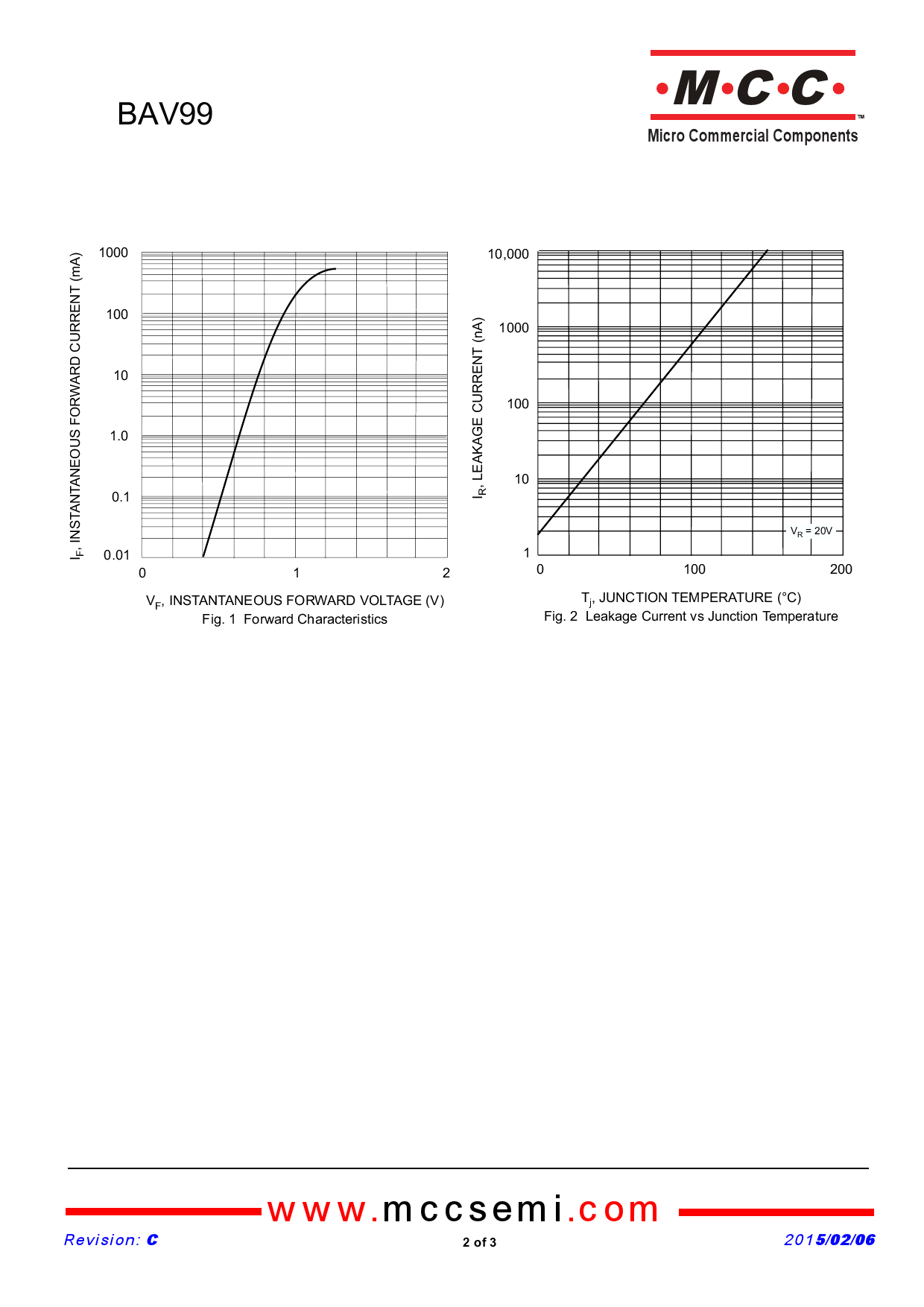 BAV99-TP_（MCC(美微科)）BAV99-TP中文资料_价格_PDF手册-立创电子商城