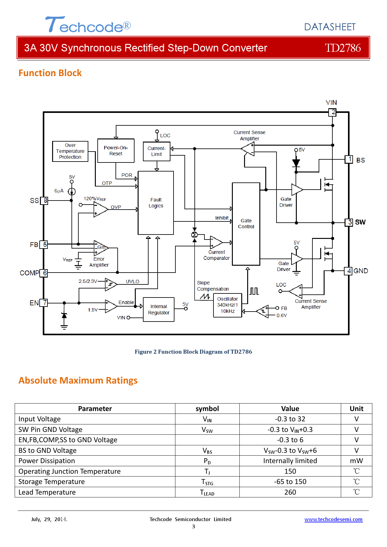 TD2786MR_（Techcode(泰德)）TD2786MR中文资料_价格_PDF手册-立创电子商城