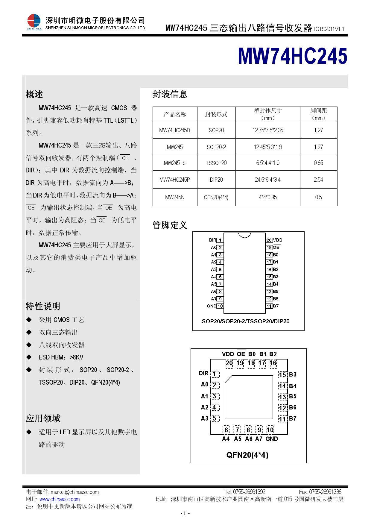 SM245TS_（明微）SM245TS中文资料_价格_PDF手册-立创电子商城