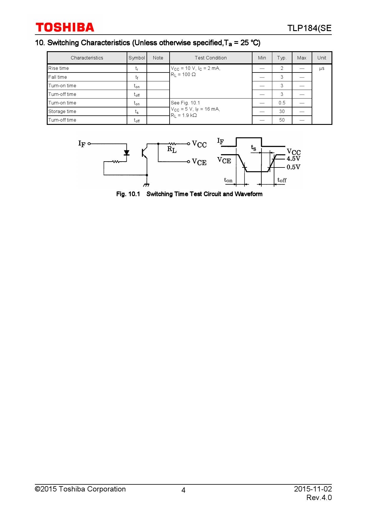 TLP184(GB-TPL,SE_（TOSHIBA(东芝)）TLP184(GB-TPL,SE中文资料_价格_PDF手册-立创电子商城